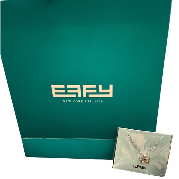 Effy | Jewelry | Effy Butterfly Pendent Necklace | Poshmark